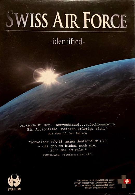 DVD Identified - Swiss Air Force (Gebraucht) in Luzern für CHF 2 – mit Lieferung auf Ricardo kaufen