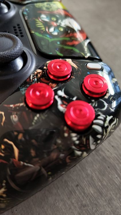 PS5 Controller Custom Horror Design - Top Zustand! (Neu (gemäss ...