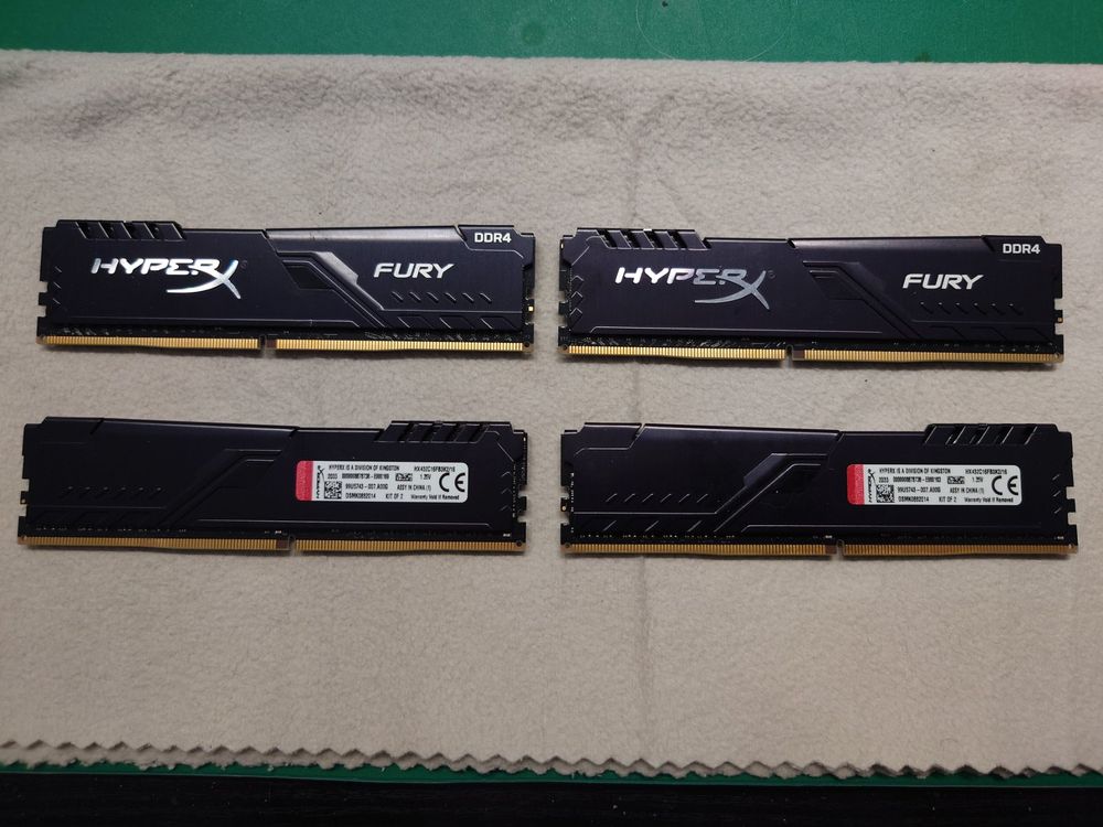 HyperX FURY Memory Black - 32GB Kit*(4x8GB) - DDR4 3200MT/s | Kaufen ...