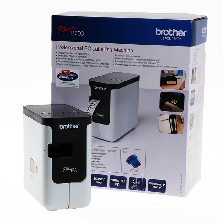 NEU > Brother P700 - Etikettendrucker/Labeldrucker