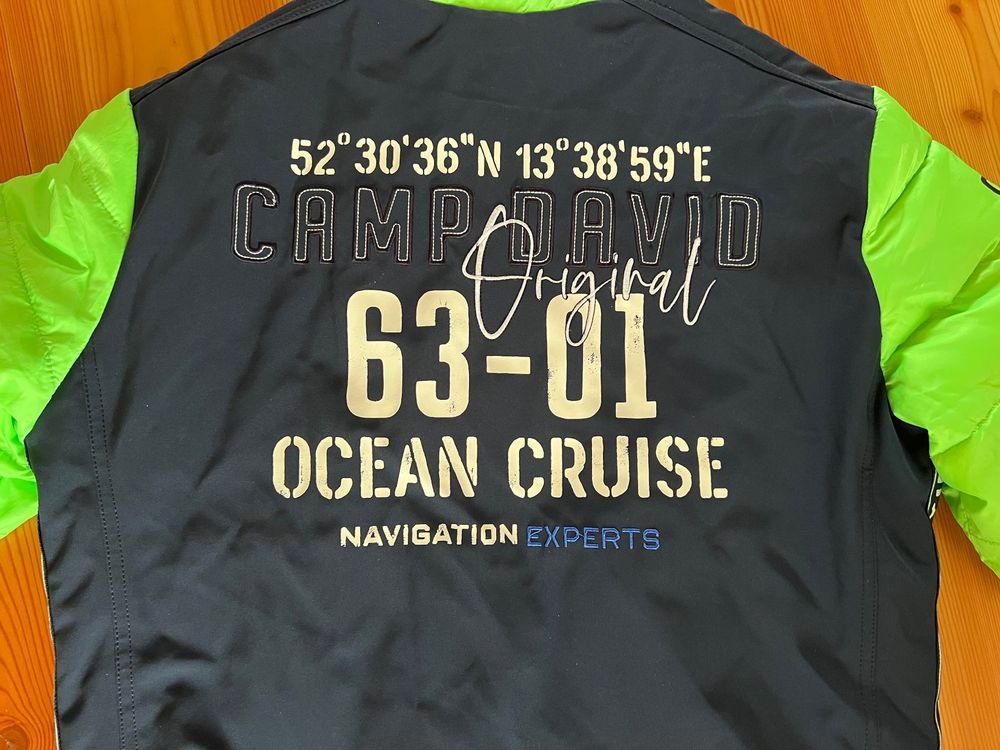 Jacke Herren Camp David "Nautical Ocean Cruise" - Grösse M (Gebraucht ...