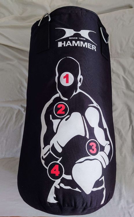 Junior HAMMER Boxsack, guter Zustand, 60cm, ca. 10kg (Gebraucht) in ...