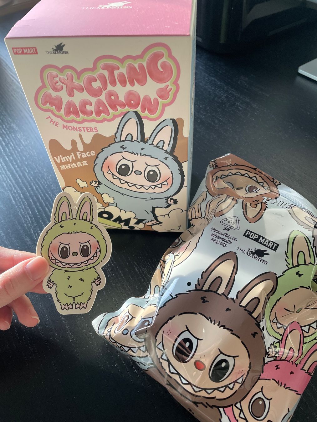 Pop Mart Labubu V1 Macarons - Green Grape (check card) (Neu (gemäss Beschreibung)) in Glattbrugg ...