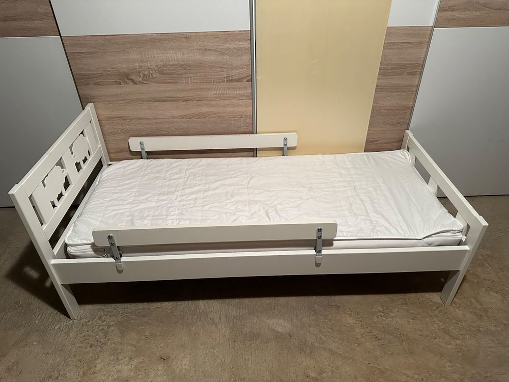 Kinderbett weiss 70 x 160 cm (Gebraucht) in Zofingen für CHF 11 – nur Abholung auf Ricardo kaufen