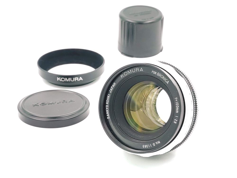Seltenes Komura 100mm f/2.8 Objektiv für Bronica (Gebraucht) in ...