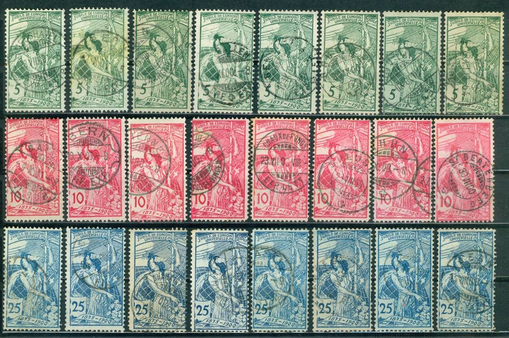 1900 Lot Schweiz UPU (Gebraucht) in Zürich für CHF 37 – mit Lieferung auf Ricardo kaufen