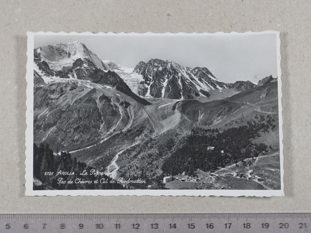 Arolla, Le Pigne, Col de Riedermatten, 1946(?) (Gebraucht) in Lenzburg ...