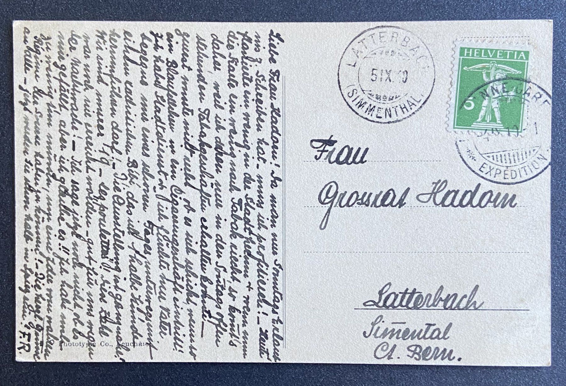 2 AK Lac Leman Célébrez l'Eternel car il est bon (Gebraucht) in Böckten ...