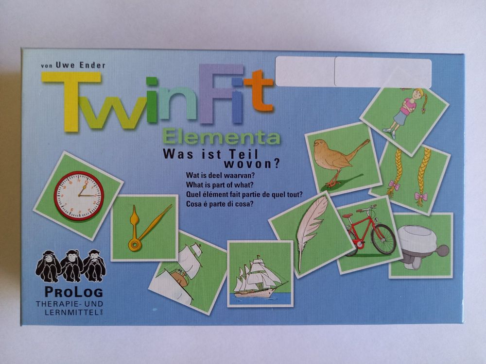 TwinFit Elementa Wortschatz Spiel DaZ Logopädie Teil-Ganzes (Neu (gemäss Beschreibung)) in Visp ...