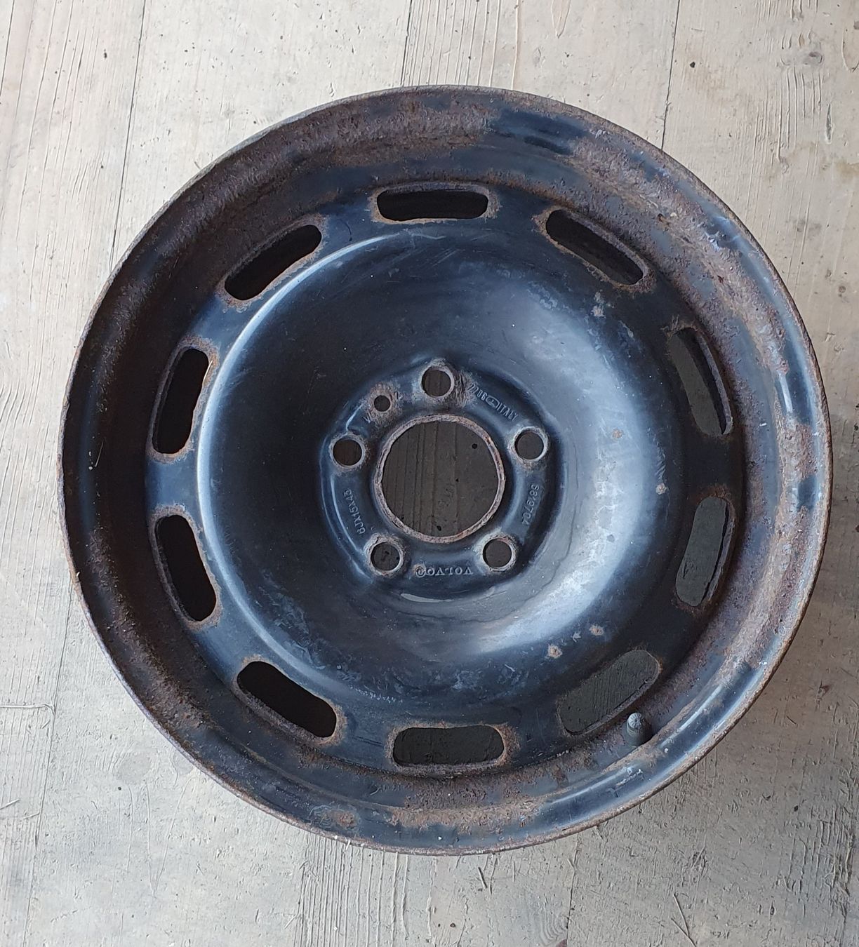 Volvo Stahlfelgen 850, V70 Typ 1 , 4 Stück, 15 Zoll (Gebraucht) in ...