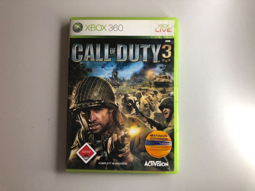 Call of Duty 3 - Xbox 360 (Gebraucht) in St.gallen für CHF 5 – mit ...