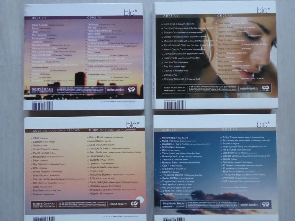 4 x 2-CDs 'Bar Lounge Classics' | Kaufen auf Ricardo