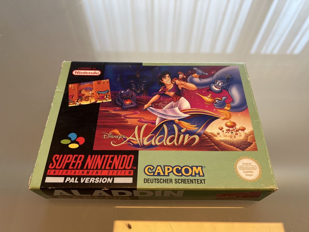 SNES Aladdin PAL dt. OVP guter Zustand (Gebraucht) in Nänikon für CHF ...