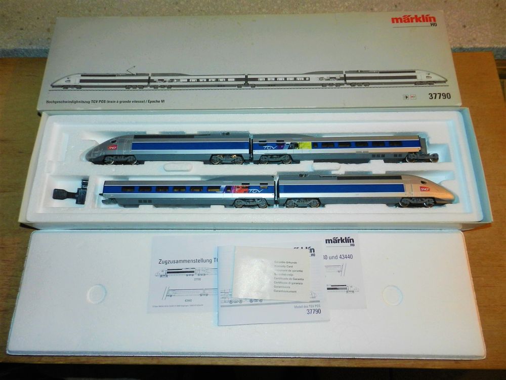 Märklin H0 Digital Sound TGV der SNCF 37790 (Gebraucht) in Jona für CHF ...
