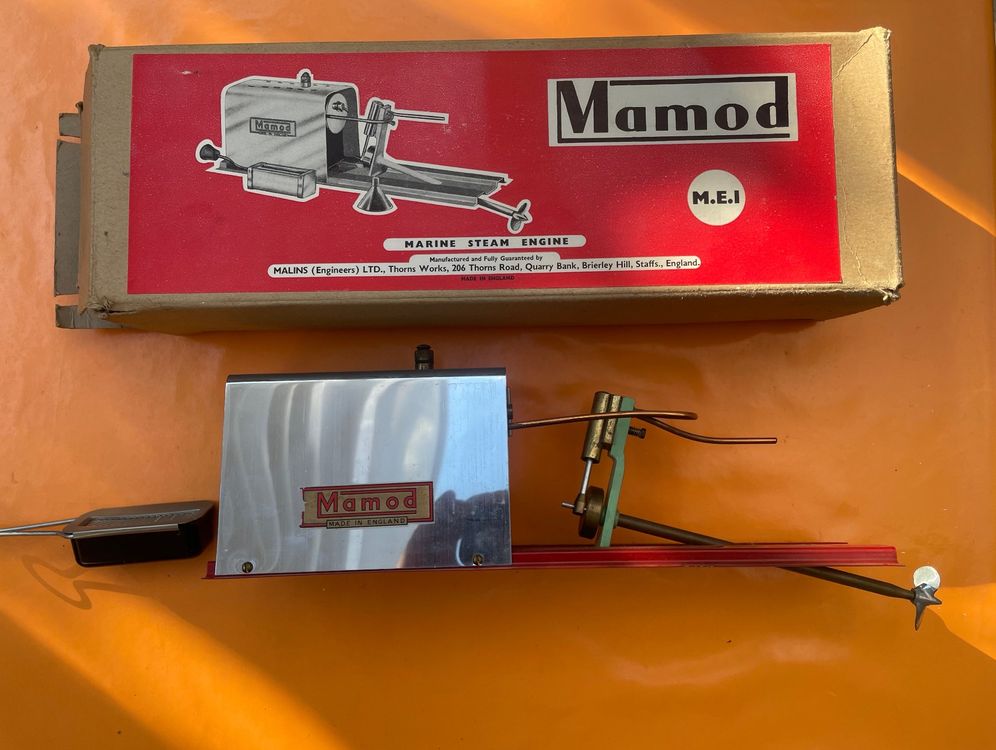 Boxed Mamod Marine steam engine. M.E.1. Dampfmaschine | Kaufen auf Ricardo