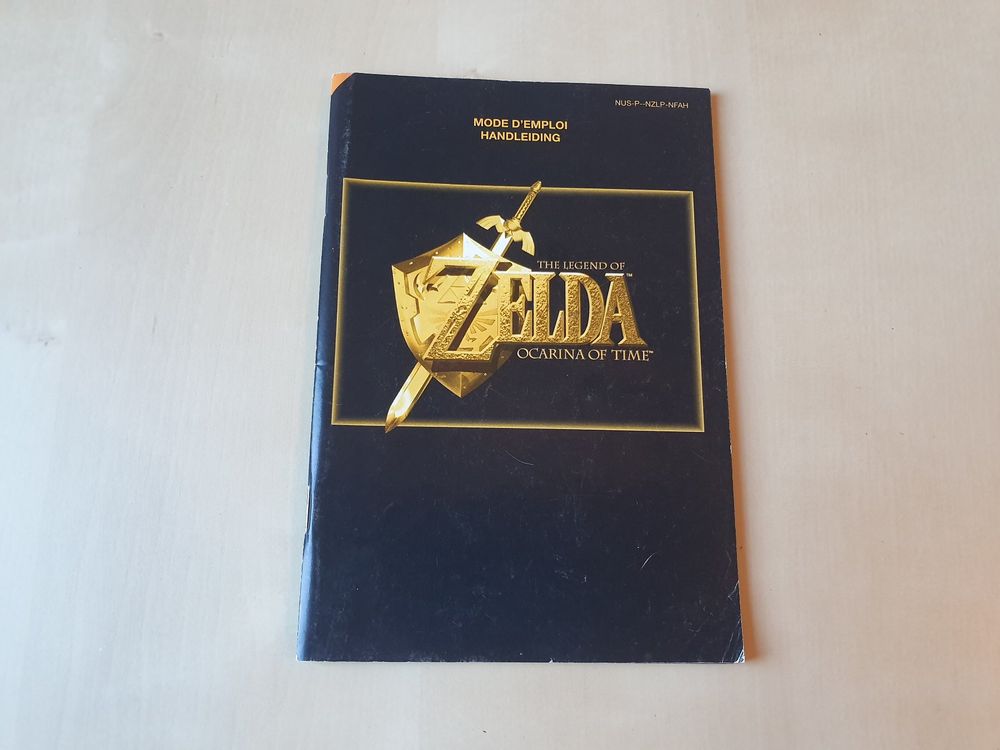 Anleitung Zelda Ocarina of Time NUS-P--NZLP-NFAH (Gebraucht) in ...
