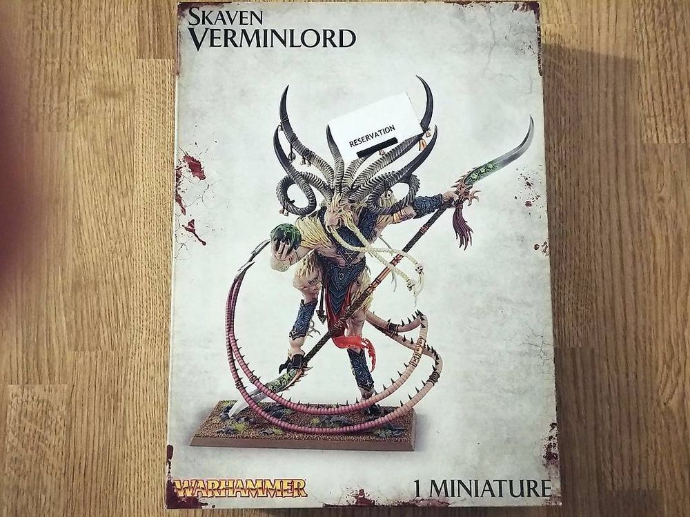 Warhammer - Skaven Verminlord (neuf) (Neuf avec emballage d'origine) à ...