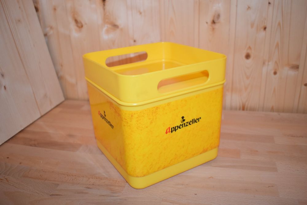 Appenzeller Alpenbitter Eis Box gelb (Neu und originalverpackt) in ...