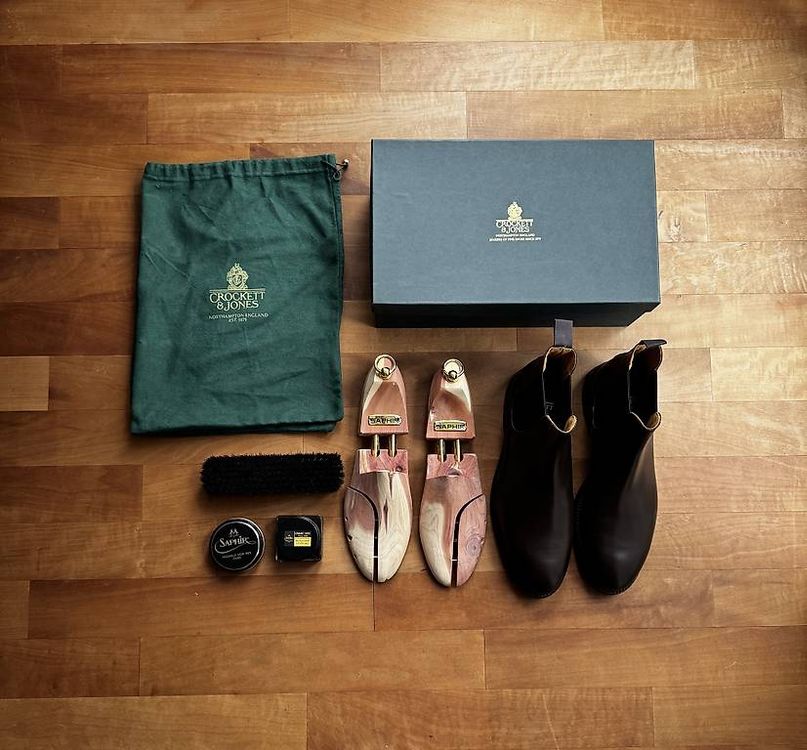 Crockett & Jones Chelsea 5 Dark Brown Wax (Gebraucht) in Lenzburg für ...
