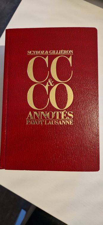 Code civil suisse et Code des obligations annotés | Kaufen auf Ricardo