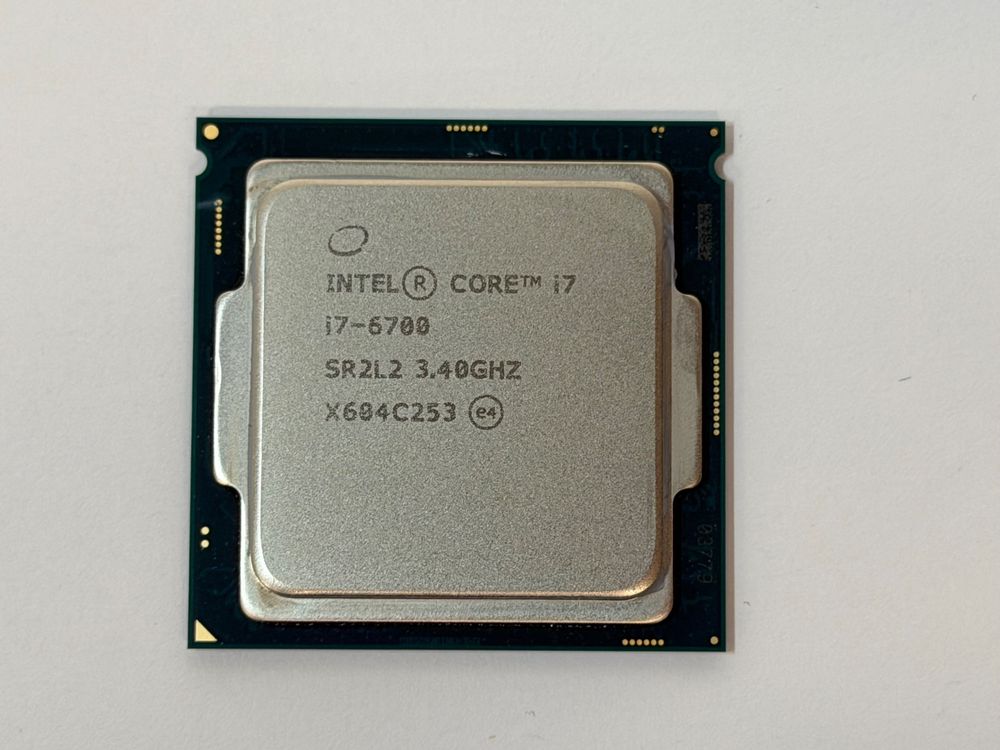 CPU Intel Core i7 6700, 6 MB Cache, 3.50 GHz (Gebraucht) in Lachen SZ ...