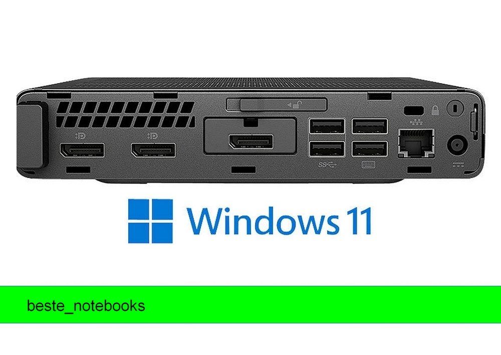 HP EliteDesk 800 WiFi i7 vPro -3.80GHz 16GB SSD 512GB NEU (Neu (gemäss ...