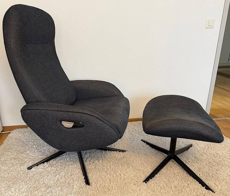 Neuwertiger Relaxsessel mit Hocker Modell IKEA Nättraby (Gebraucht) in ...