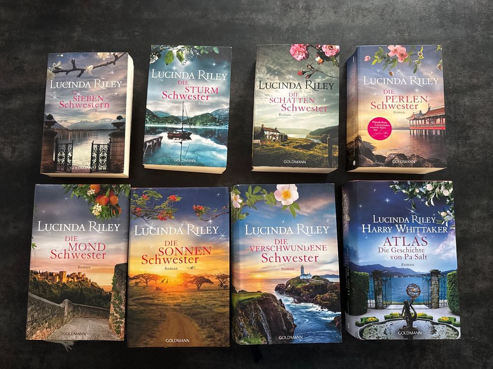 Lucinda Riley - Bücherreihe die 7 Schwestern (Gebraucht) in Villigen ...