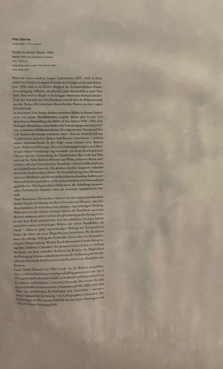 Fritz Glarner (1899-1972) Faksimile Graphik (Gebraucht) in Root für CHF 5 – mit Lieferung auf ...