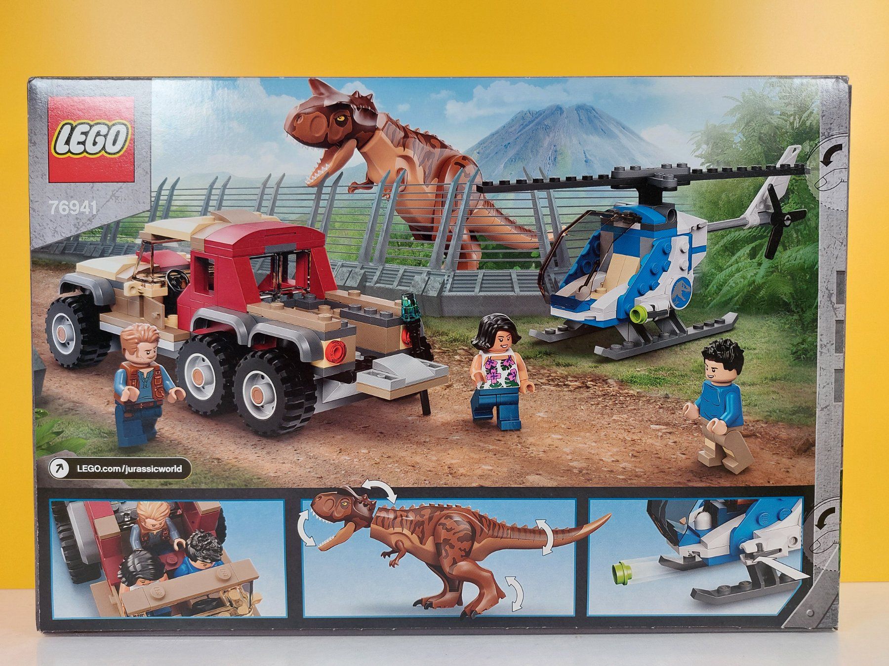 LEGO Jurassic World 76941 - Verfolgung des Carnotaurus NEU (Neu und ...