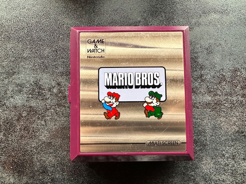 Game & Watch Mario Bros - MW-56 - Nintendo 1983 | Kaufen auf Ricardo
