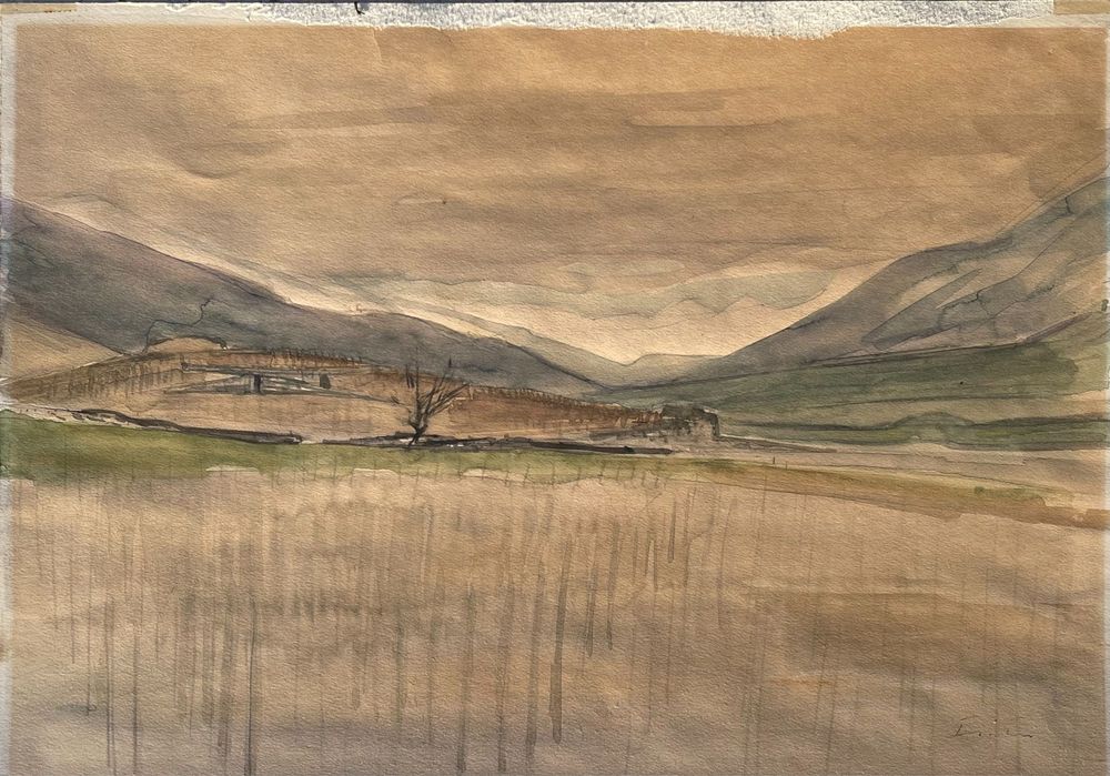 Alte Aquarell Landschaft (Gebraucht) in Root für CHF 10 – mit Lieferung auf Ricardo kaufen