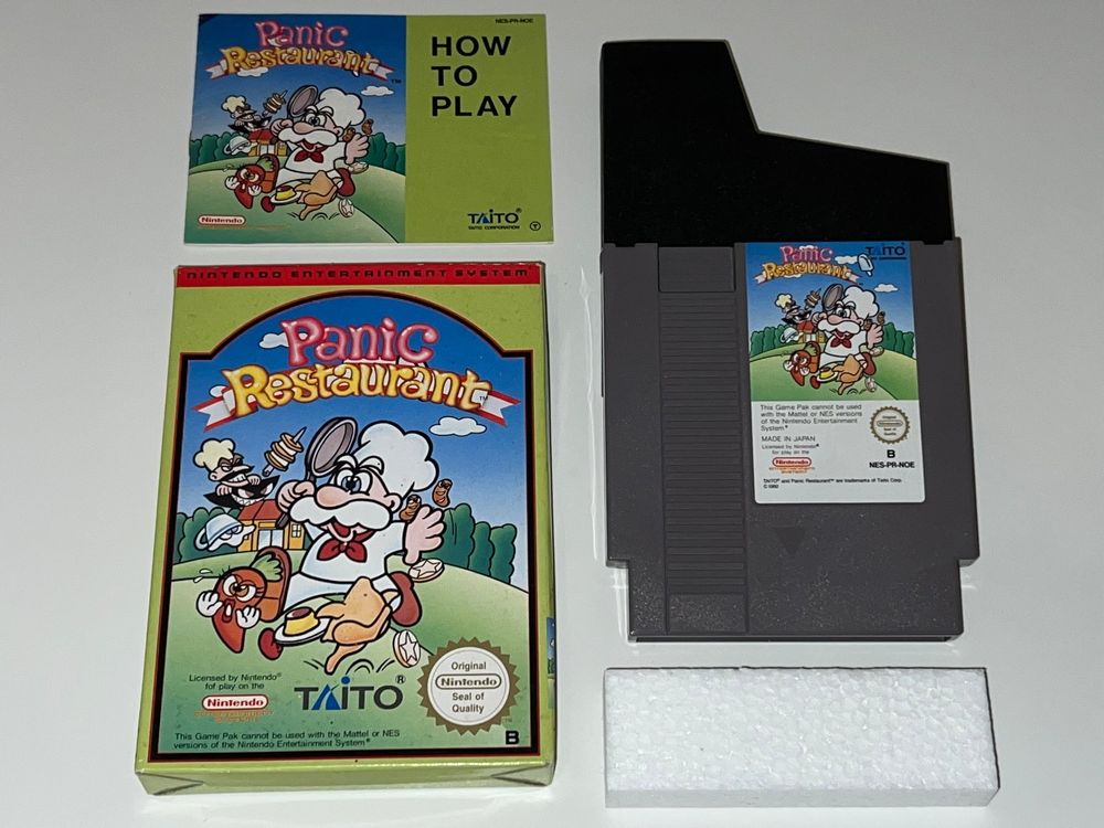 NES Spiel - Panic Restaurant (OVP) - selten (Gebraucht) in Zürich für ...