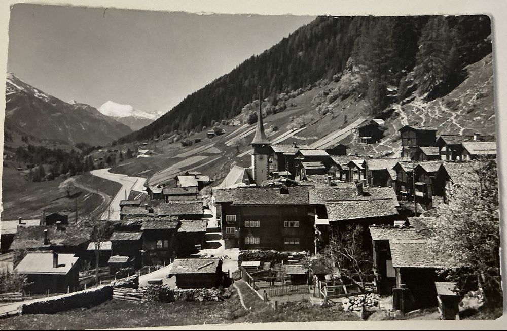 Alte Postkarte Niederwald im Wallis, Sammlerkarte (Gebraucht) in Naters ...