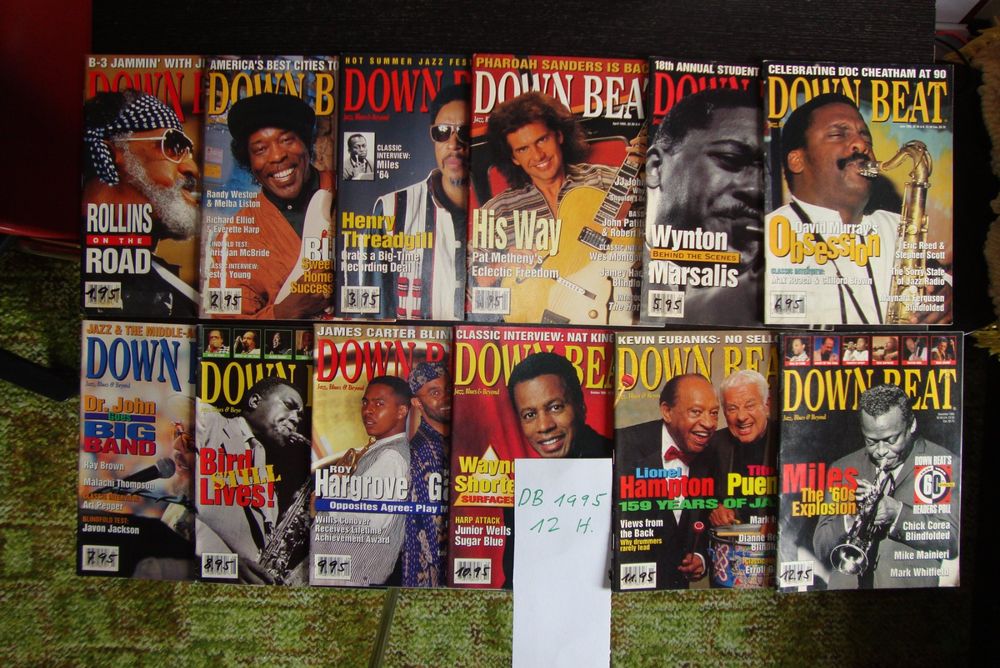 DOWN BEAT JAZZ MAGAZIN 1995 - ein Bündel Hefte | Kaufen auf Ricardo