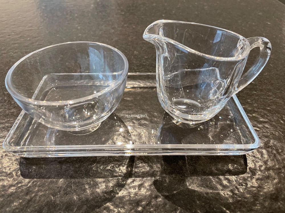 Zucker und Milch Set aus Glas (Neu (gemäss Beschreibung)) in Herisau ...