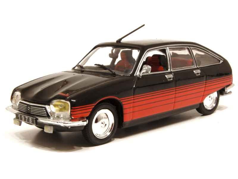 Citroën GS Basalte Berline 1978 schwarz / orange 1:43 (Neu und ...