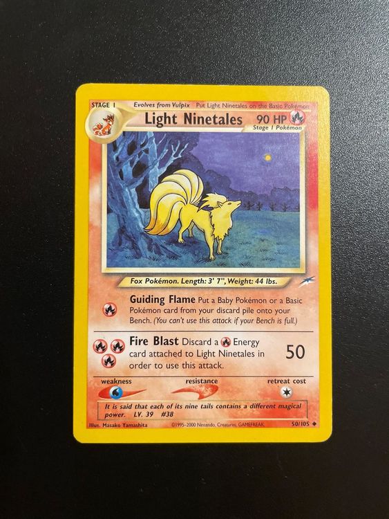 Neo Destiny Light Ninetales 50/105 Ab 1 | Kaufen auf Ricardo