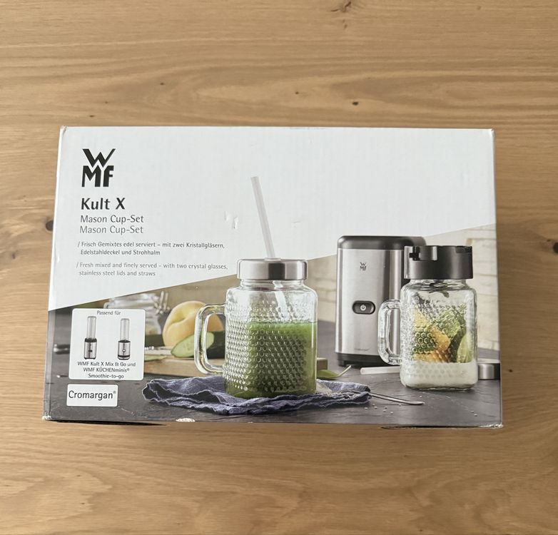 WMF Kult X Mason Jar Set, 6-teilig, neuwertig, Sommer! (Neu und ...