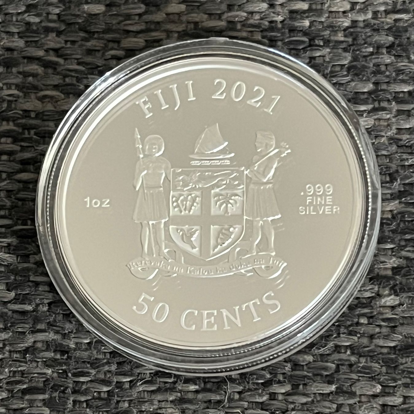 🔝 Fiji Silbermünze 2021, 1 oz Feinsilber, Sammlerstück! (Neu (gemäss ...