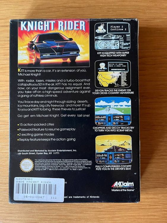 Knight Rider NES mit OVP | Kaufen auf Ricardo