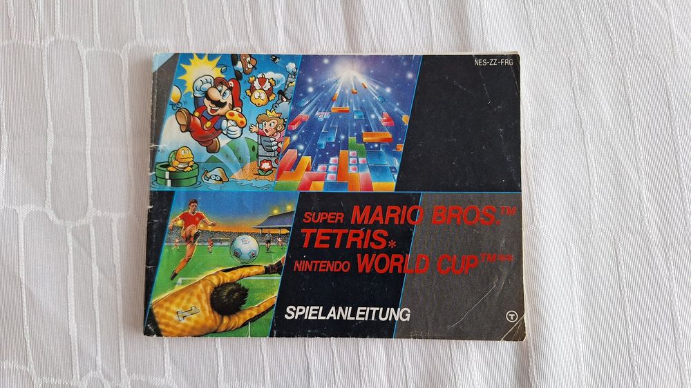 Super Mario Bros + Tetris + World Cup Anleitung (Gebraucht) in ...