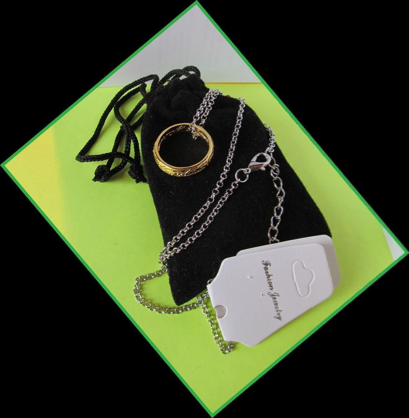 NEUER Ring mit Kette Lord of the Rings Herr der Ringe (Neu und ...