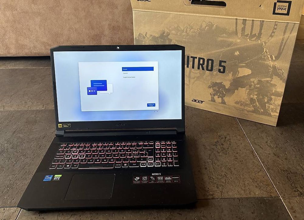 PC portable Gaming Acer Nitro5 (Gebraucht) in Orbe für CHF 680 – nur Abholung auf Ricardo kaufen