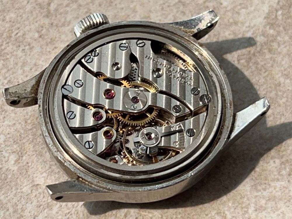 Vintage IWC Hermet WW2 Military Watch Tropical Radium Cal 61 (Defekt ...