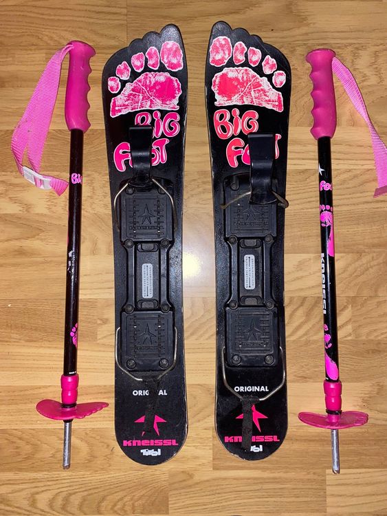 BIG FOOT SKI INKLUSIVE SKISTÖCKE , VERSAND IST MÖGLICH!!!!!! (Gebraucht ...