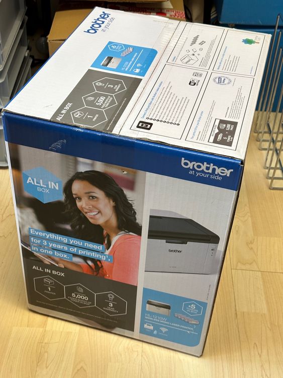 Brother Wireless Mono Laser Printer *NEU* (Neu und originalverpackt) in ...