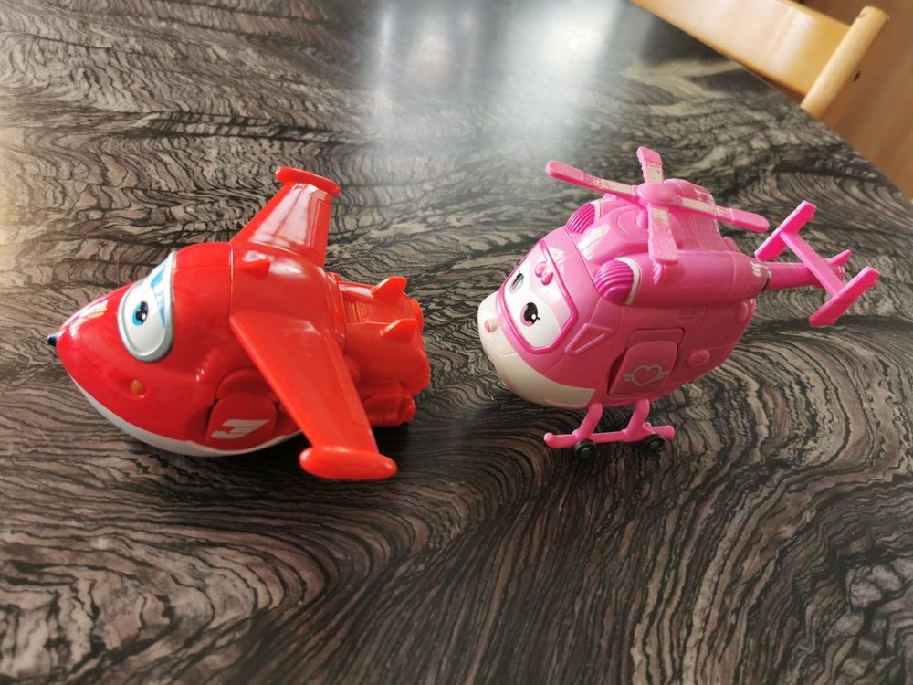 Super Wings Jett und Dizzy Transformers Spiel Figurenre | Kaufen auf ...