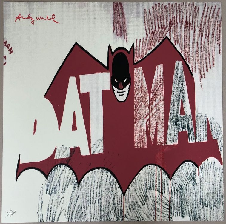 Andy Warhol: Batman 156/2400 (Neu (gemäss Beschreibung)) in Meilen für ...