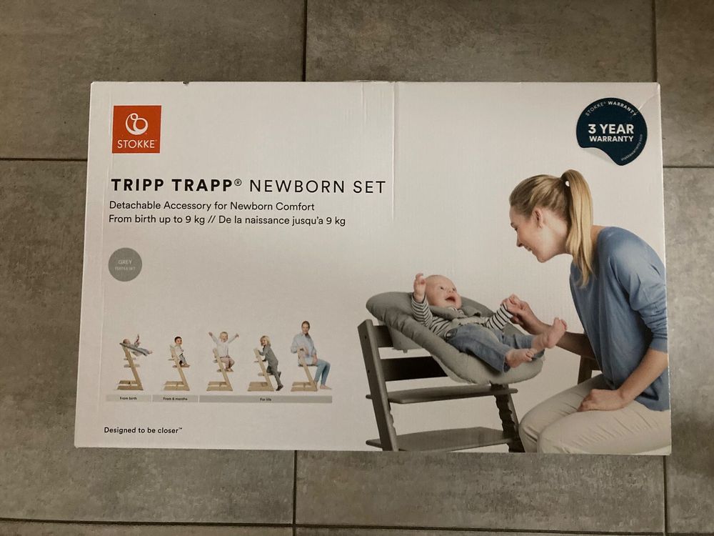 Tripp Trapp Trip Trap Stocke Newbornset neuwertig OVP (Gebraucht) in ...